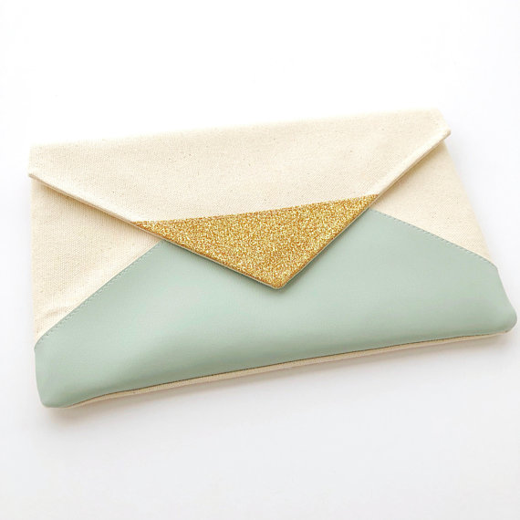 Envelope Clutch Purse / Bag for Bridesmaids | Emmaline Bride