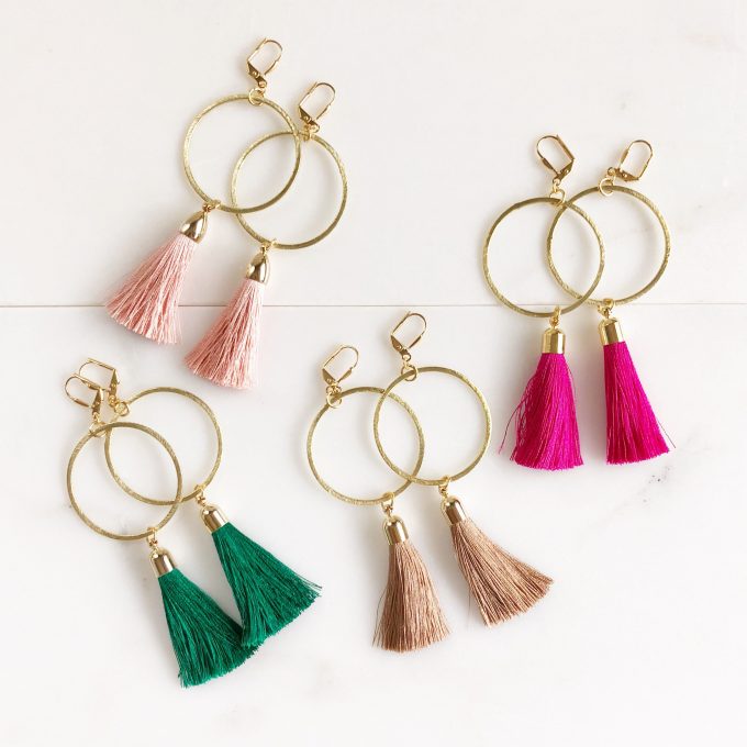 The Most Beautiful Tassel Earrings Etsy Has To Offer