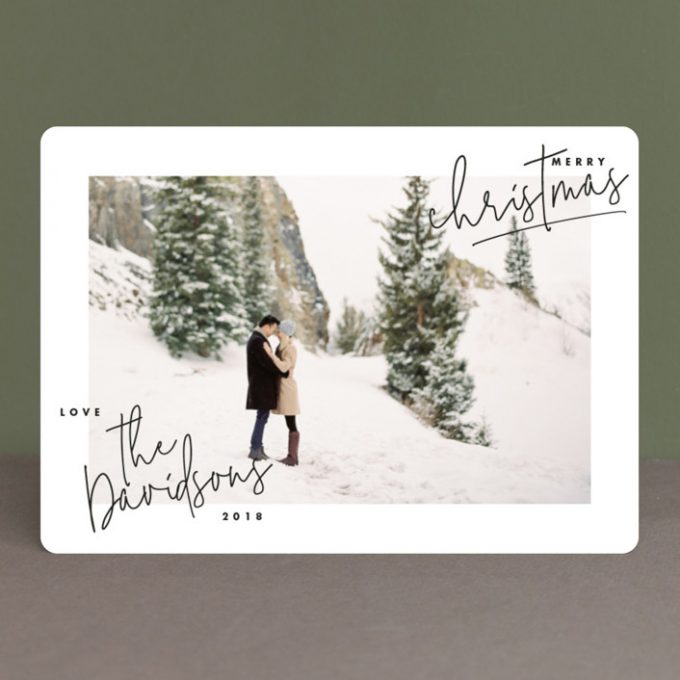 Top 10 Newly Engaged + Newlywed Christmas Card Ideas | Emmaline Bride ...