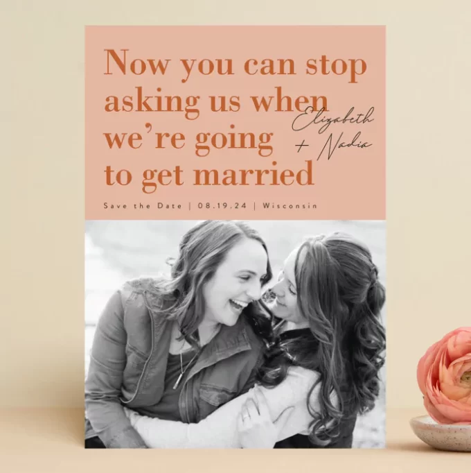 21 Funny Save the Dates for Non-Boring Couples | Emmaline Bride