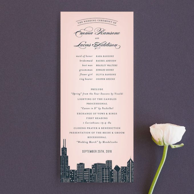 50 Best Chicago Themed Wedding Ideas | Emmaline Bride Wedding Blog