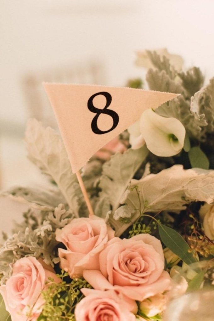 18 Unique Wedding Table Numbers That Look Beautiful | Emmaline Bride