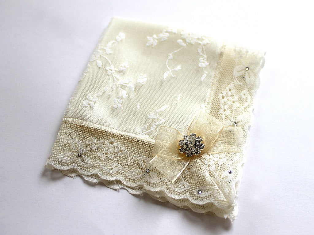 Why You Need a Wedding Handkerchief | Emmaline Bride Wedding Blog