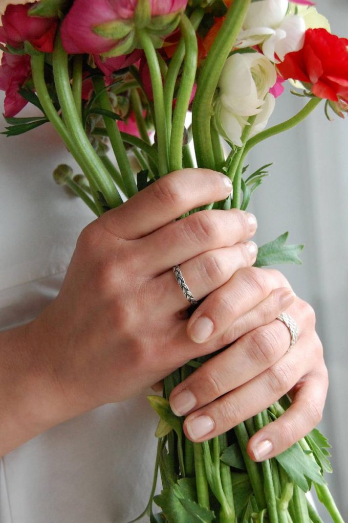Braided Wedding Bands: Non Traditional Wedding Rings | Emmaline Bride