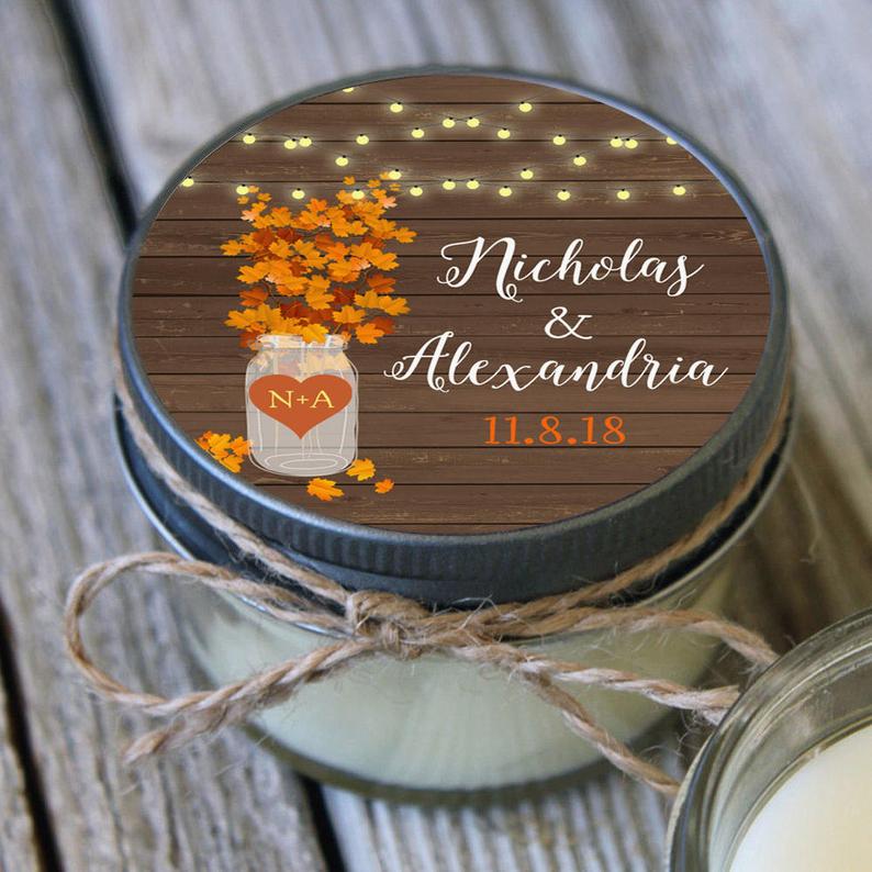 8 Most Unique Fall Wedding Favors 2019 (+ Where to Buy in Bulk)