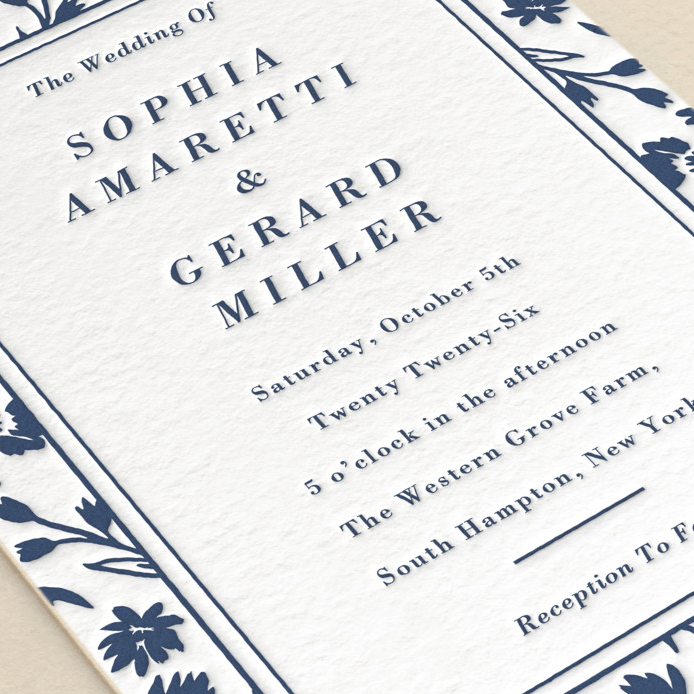 Where To Get Letterpress Wedding Invites: Costs, Samples + More