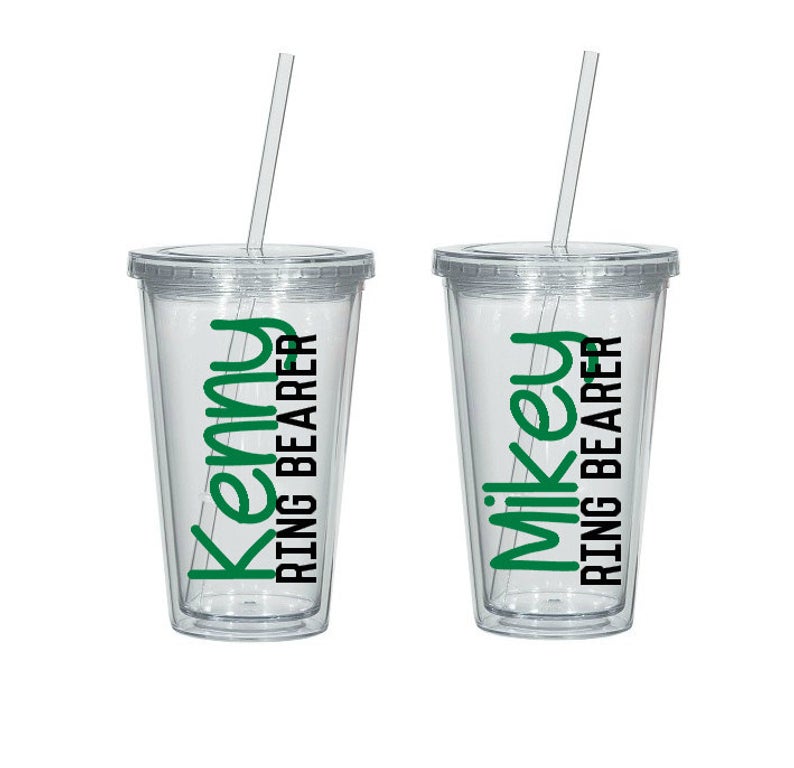 This is the Cutest Flower Girl Tumbler | Emmaline Bride Wedding Blog