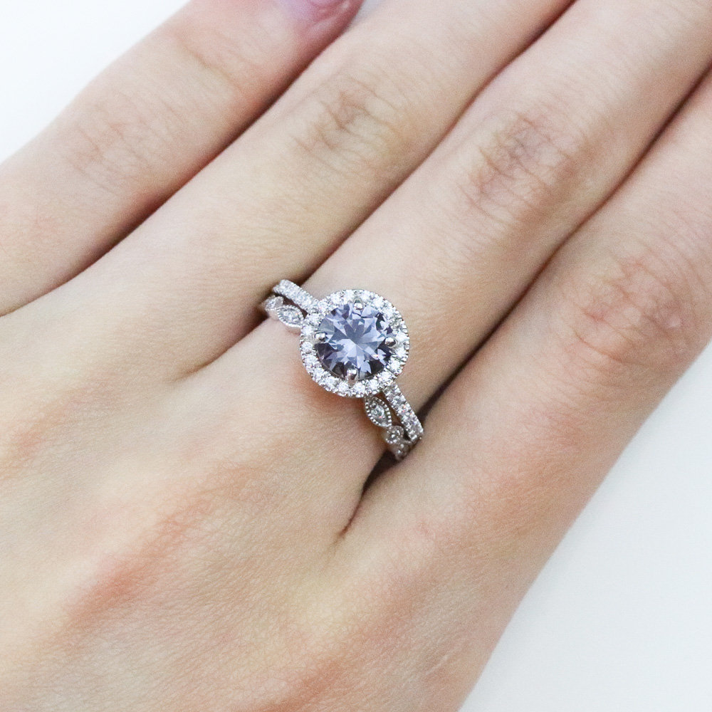 Top 10 Most Beautiful Grey Engagement Ring Styles | Emmaline Bride®