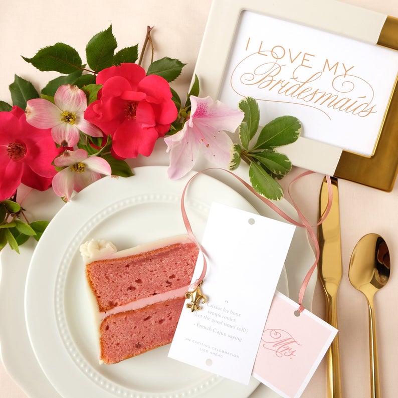 Cake Pull Charms: A Fun Tradition for Wedding Showers | Emmaline Bride