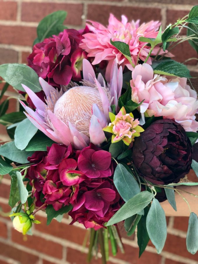 This Fake Protea Bouquet Is Amazing | Emmaline Bride