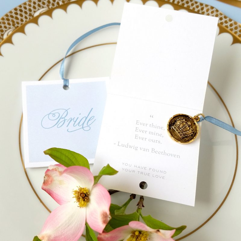Cake Pull Charms: A Fun Tradition for Wedding Showers | Emmaline Bride
