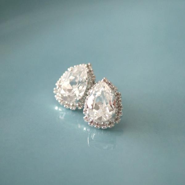 Sparkly Bridesmaid Earrings -- HANDMADE-A-DAY | Emmaline Bride Wedding Blog