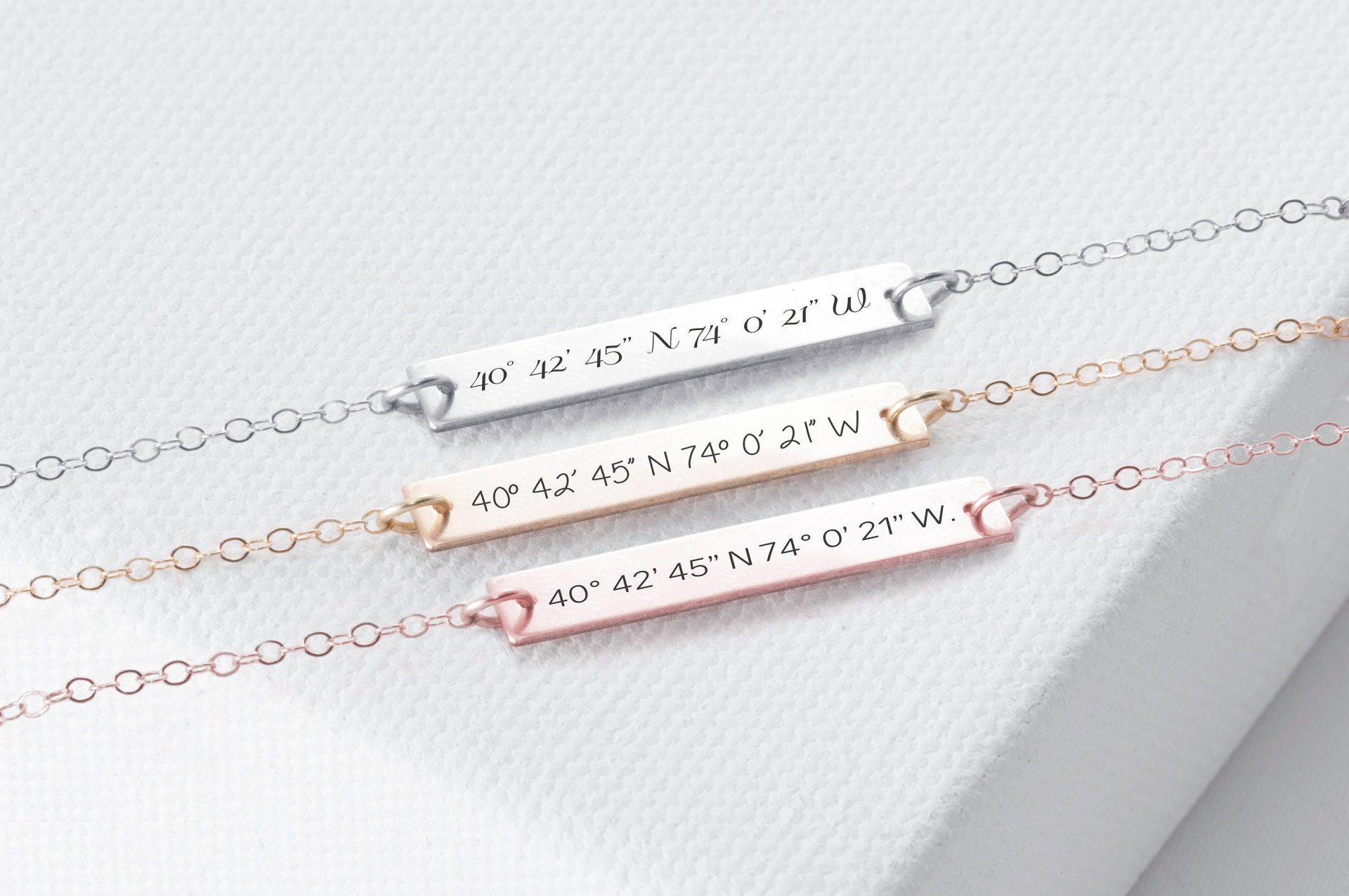Coordinates Jewelry: Where to Find the Right Latitude-Longitude Necklace