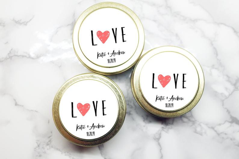 These Candle Tins Take Your Wedding Favors to the Next Level