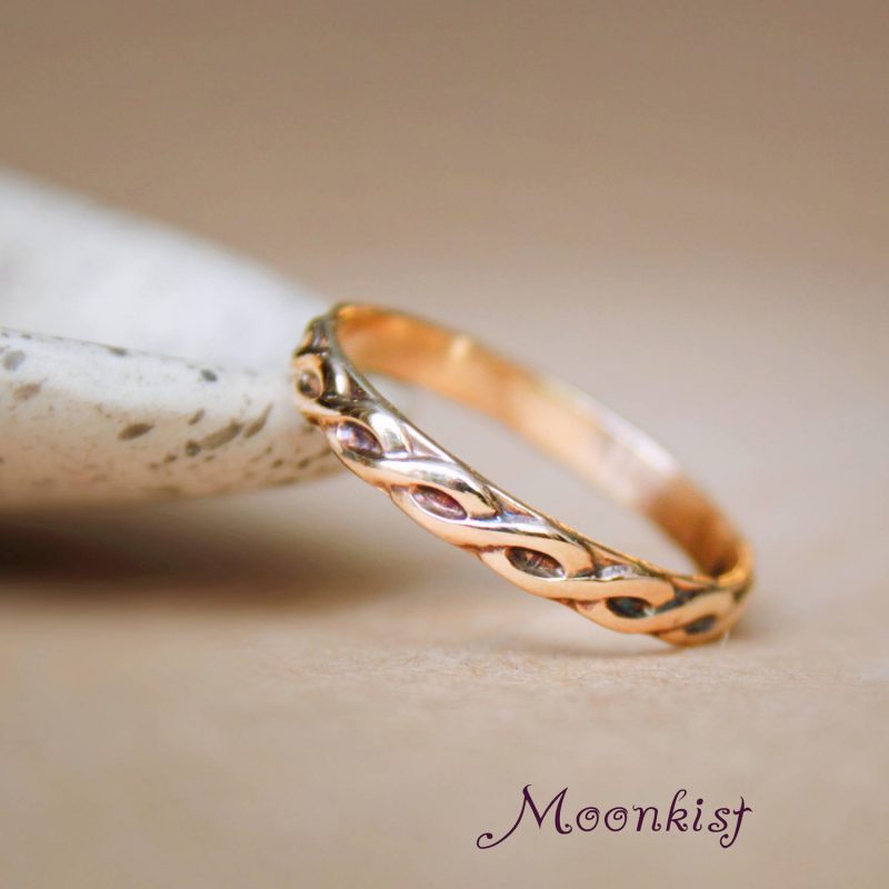 Gold Wedding Rings for Men + Women | Handmade Wedding Bands
