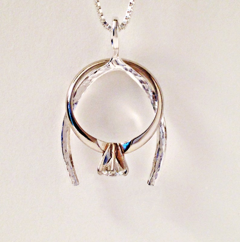 The Best Ring Holder Necklaces You Can Buy | Emmaline Bride