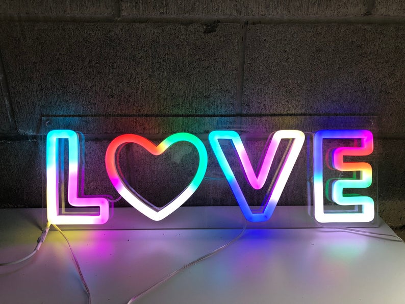 16 Best Neon Wedding Signs to Light Up the Night