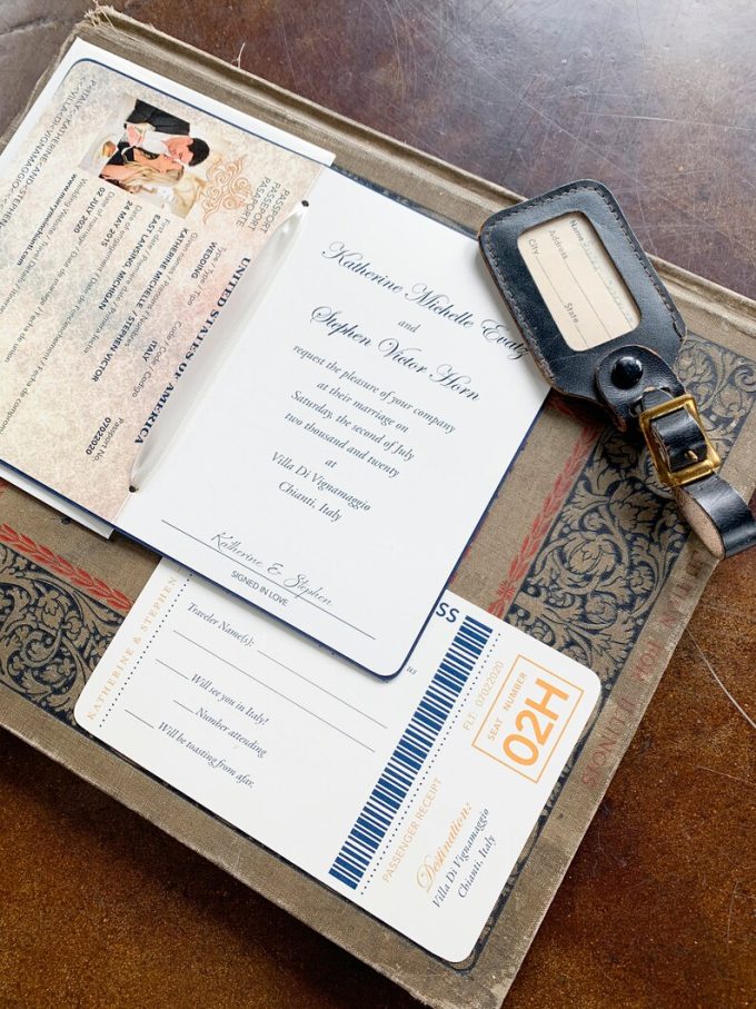 Passport Wedding Invitations: A Unique Way to Invite Your Guests