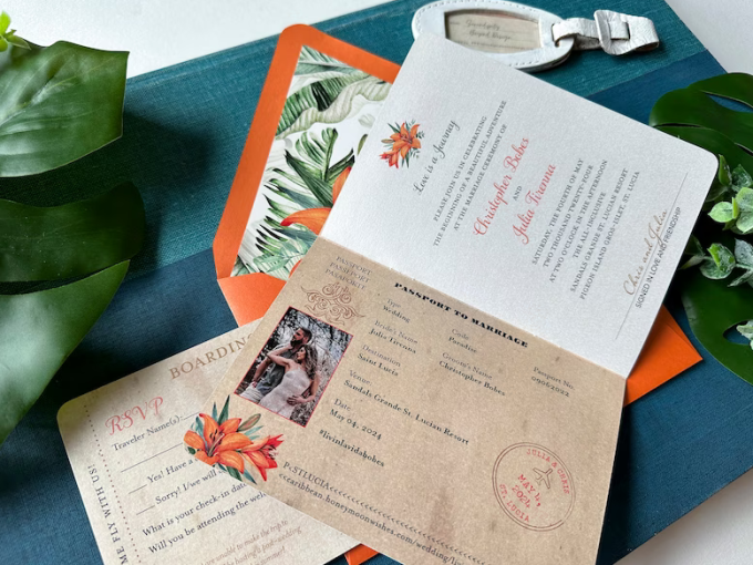 Passport Wedding Invitations: A Unique Way to Invite Your Guests