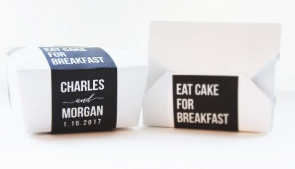 7 Best Wedding Cake Boxes to Take Slices Home | Emmaline Bride Wedding Blog