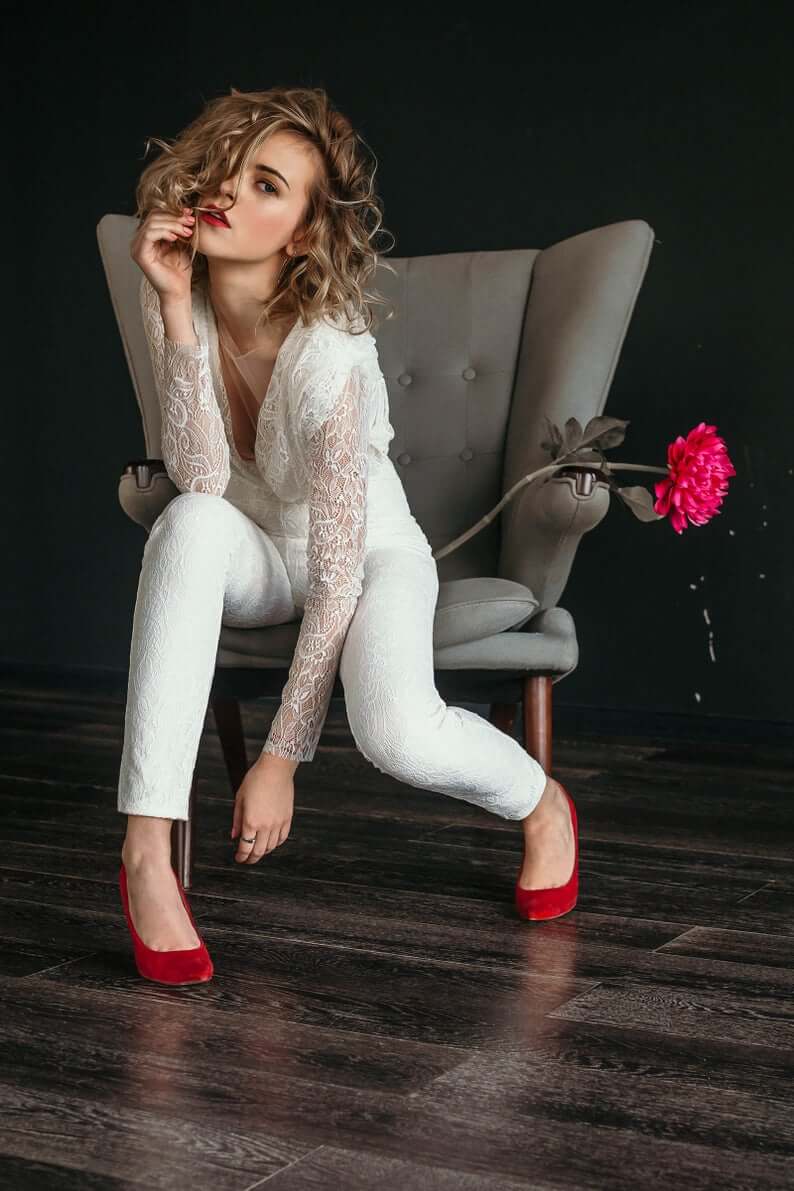 Brides Are Freaking Out Over This Wedding Jumpsuit (And This is Why)