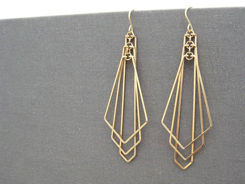 9 Modern Geometric Jewelry Designs for Weddings | Emmaline Bride ...