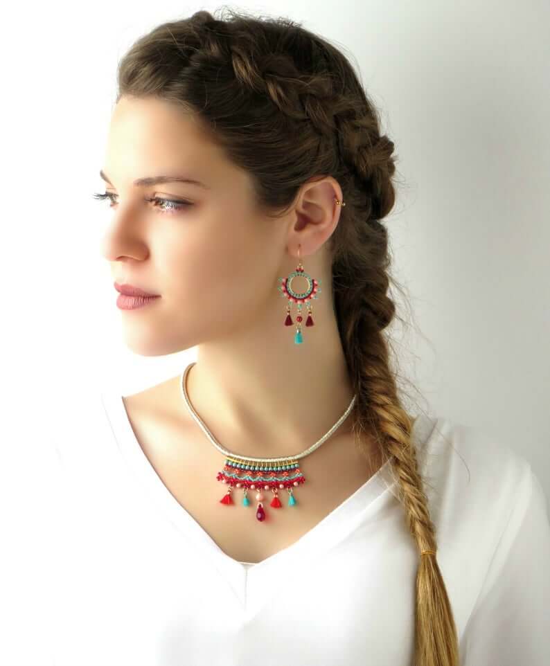 This Beaded Bridal Jewelry is Wedding-Worthy (+ Handmade!)