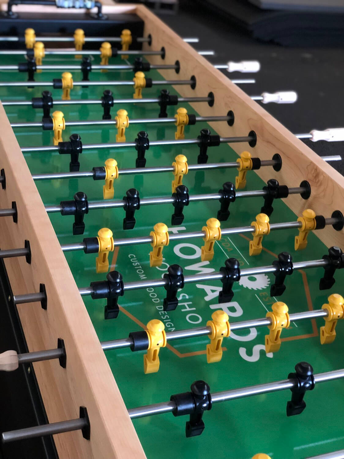 Where to Buy Custom Foosball Tables | Emmaline Bride Wedding Blog