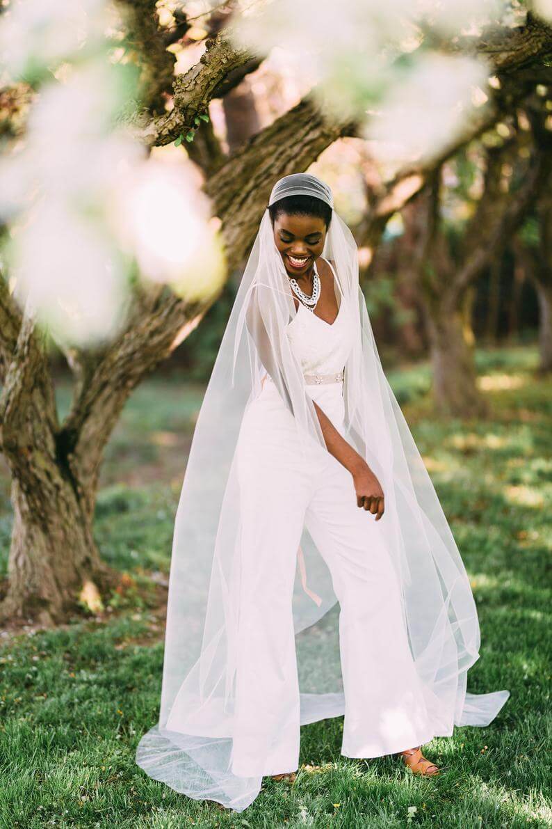 Juliet Cap Veil: This is How to Wear a Juliet Cap Boho Style Veil