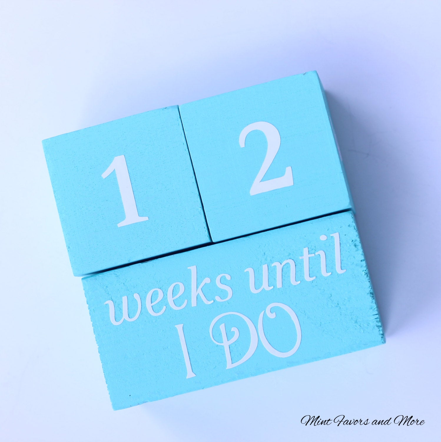 The Best Wedding Countdown Blocks Etsy Has to Offer | Emmaline Bride