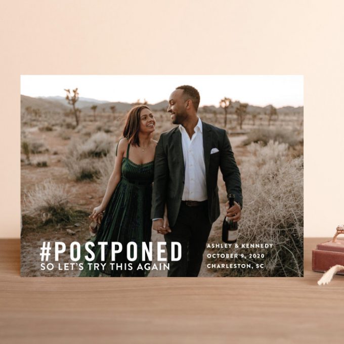 This is the Best Wording for Postponement Announcements - COVID-19