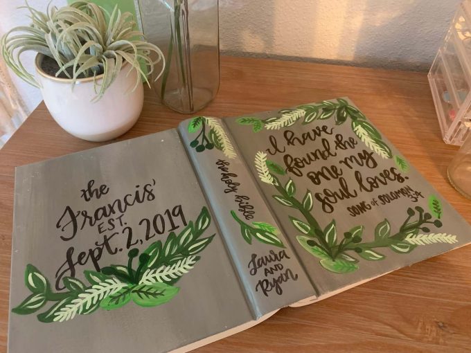 Wedding Bible Guest Book: How to Set Up a Bible Guest Book Table