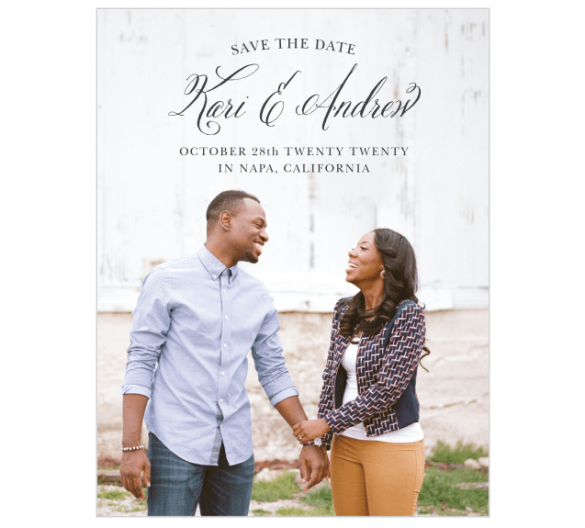 9 Places to Buy Cheap Save the Dates for Weddings