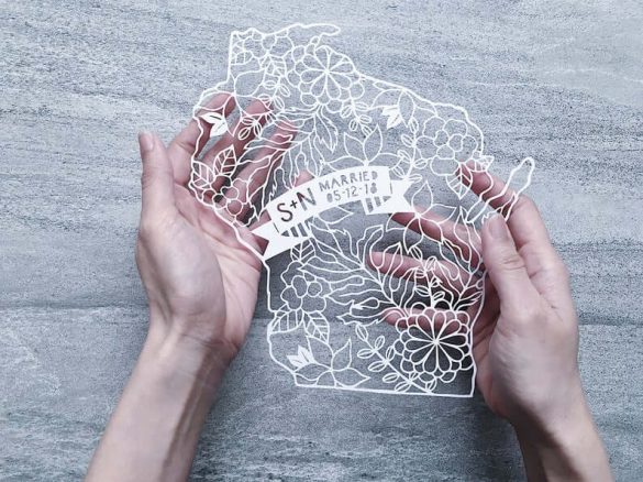 25 Best Paper Wedding Gifts for Him or Her: 1st Anniversary