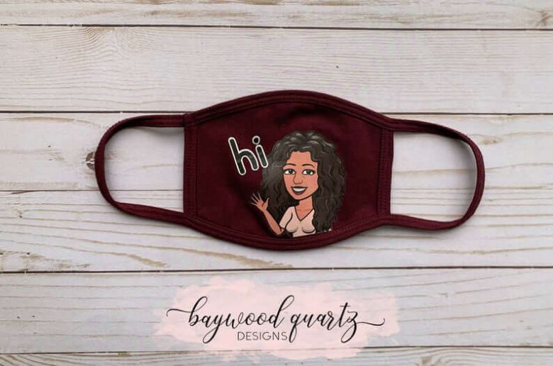 Bitmoji Wedding Napkins, Invites + Tumblers: These Are So Much Fun!