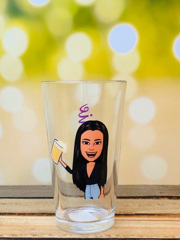 Bitmoji Wedding Napkins, Invites + Tumblers: These Are So Much Fun!