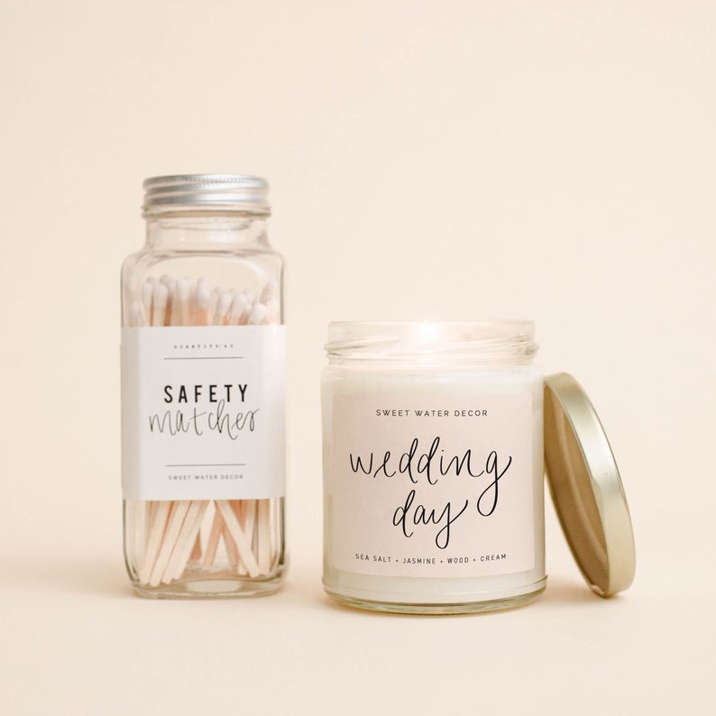 Wedding Candle Bride Gift for the Day-Of | Emmaline Bride