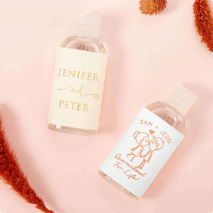 How to Make a Hand Sanitizer Station at Your Wedding | Emmaline Bride