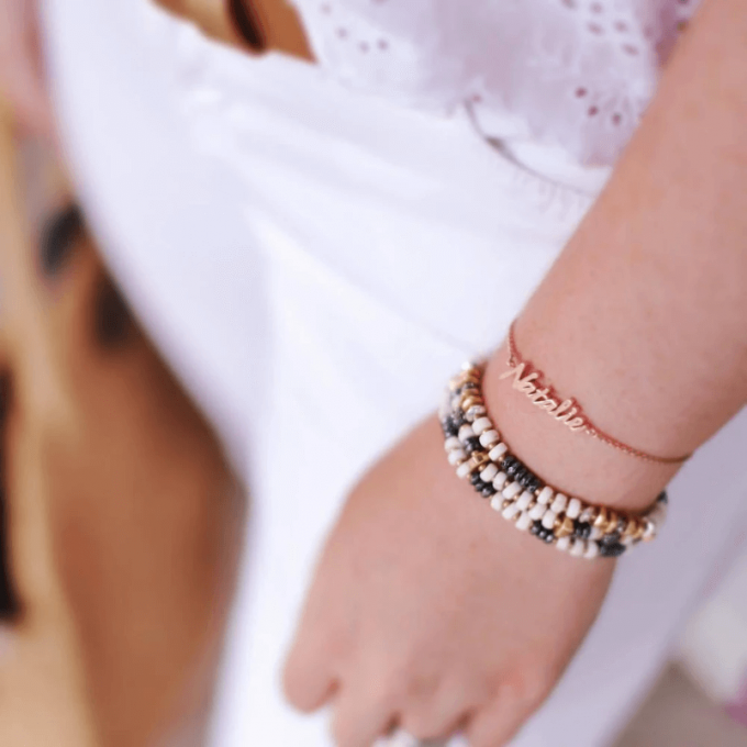 Handwriting Bracelet: Gift For Her Made from Actual Handwritten Note