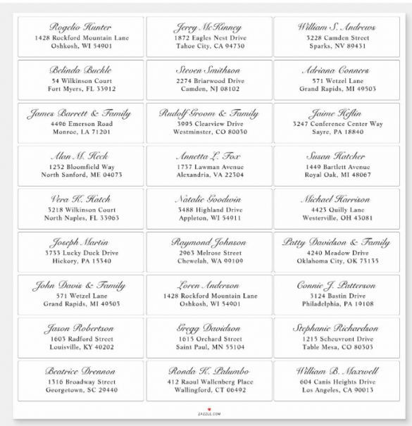 How to Address Wedding Invitations: The No-Fuss Guide | Emmaline Bride