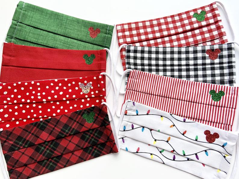 These Christmas Face Masks on Etsy Are Festive + So Extra for 2020