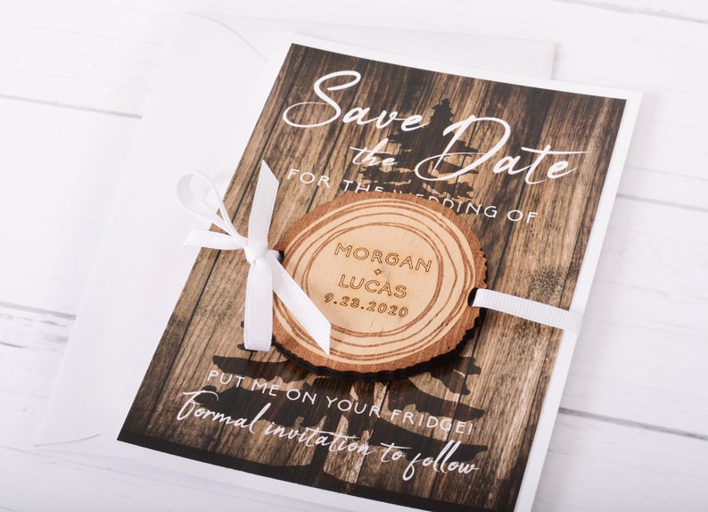 17 Most Unique Magnet Save the Dates | Emmaline Bride