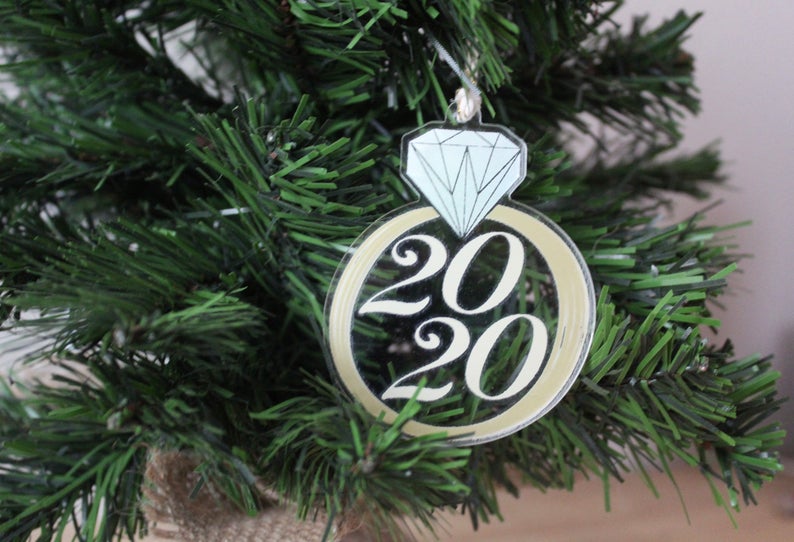 The Cutest Engagement Ornaments for 2020 | Emmaline Bride