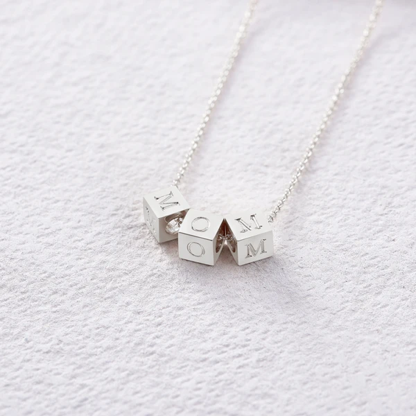 NEW: This is The Most Beautiful Block Letter Jewelry | Emmaline Bride