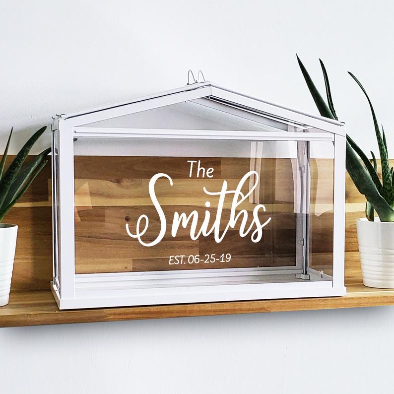 How to Make a Glass Card Box for Your Wedding | Emmaline Bride