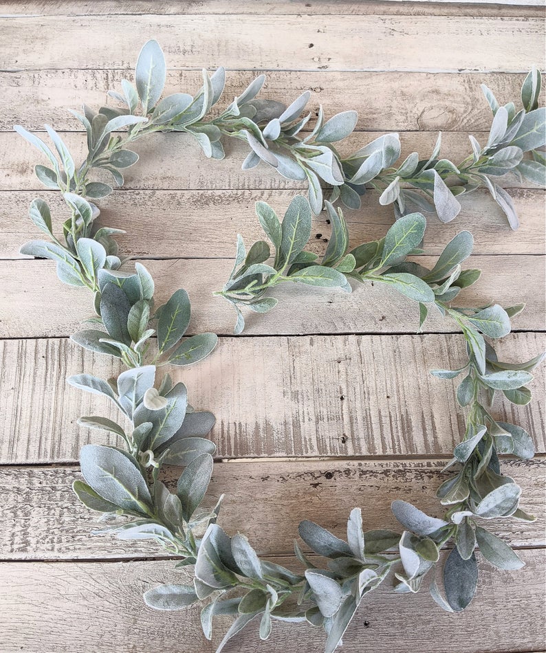Where to Buy Lambs Ear Garland in Bulk for Wedding | Emmaline Bride