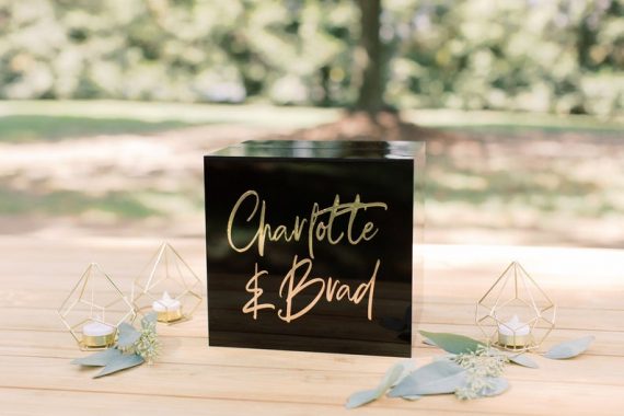 These Wedding Card Boxes with Lock and Key Keep Your Cards Safe