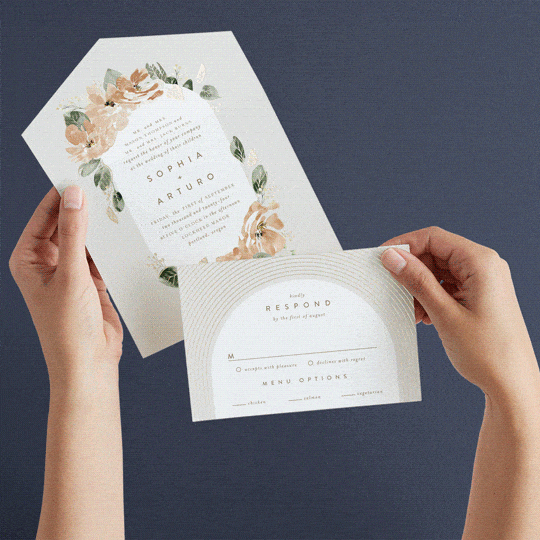 Wedding Invitations with RSVP Attached (+ Yes, You'll Love Them!)