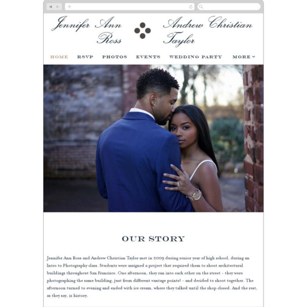Wedding website love story examples 60 photos - Astyledwedding.com
