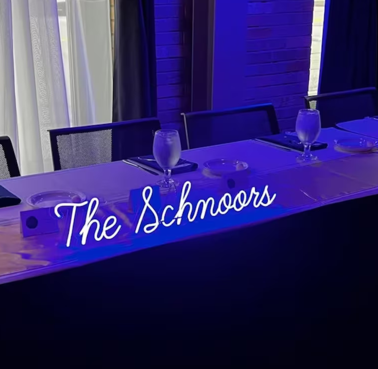 16 Best Neon Wedding Signs to Light Up the Night